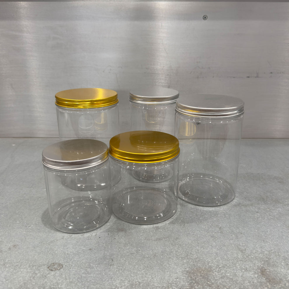 Plastic Cookie Jars with Lids 100 pieces/case – MARAH PACKAGE