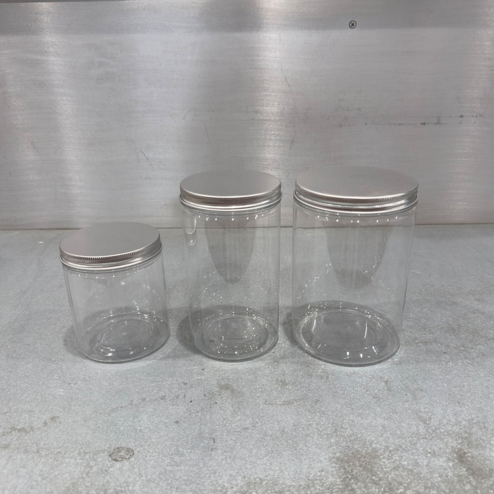 Plastic Cookie Jars with Lids 100 pieces/case – MARAH PACKAGE